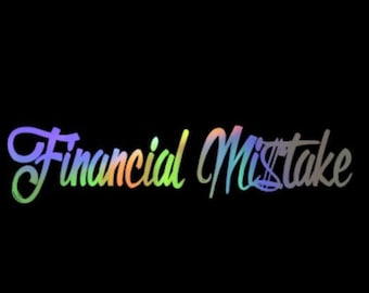 Financial Mistake Svg - Etsy