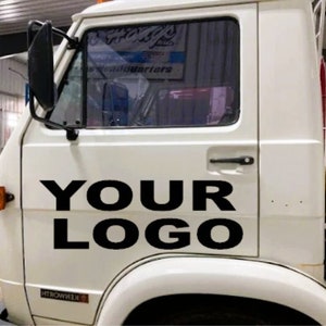 2 Custom Truck Decals- Business Vehicles Stickers - Trucks - Cars- Box ...
