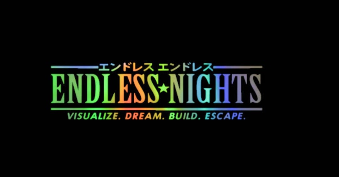 Endless Nights JDM Decal Sticker bumper Sticker Windshield - Etsy