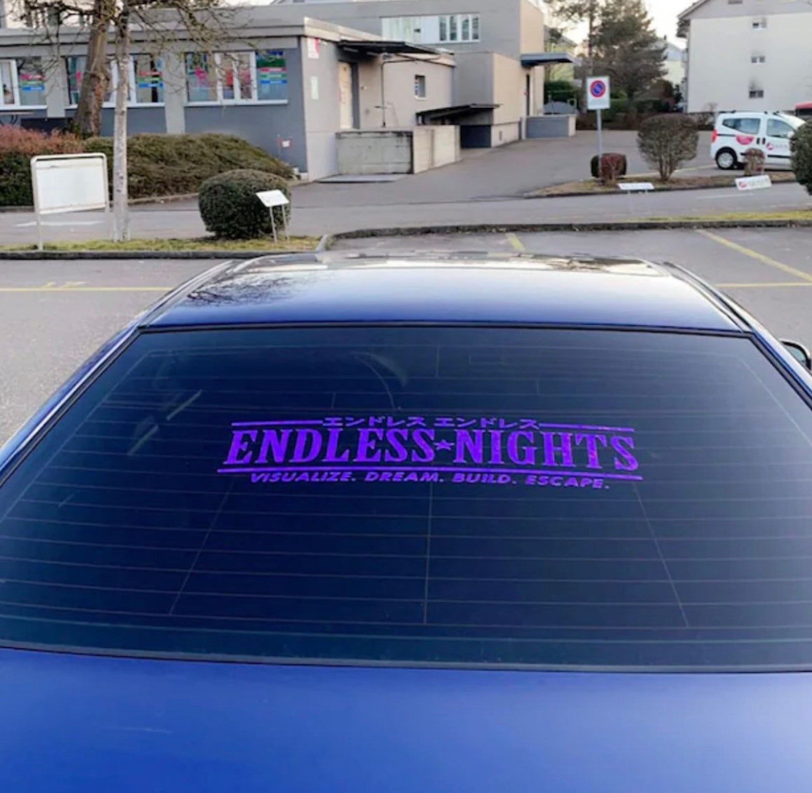 Endless Nights JDM Decal Sticker bumper Sticker Windshield - Etsy