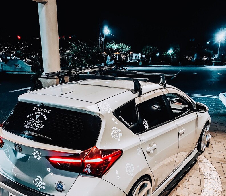 Rose and Falling Petals JDM Decal Sticker Pack rose Petals | Etsy