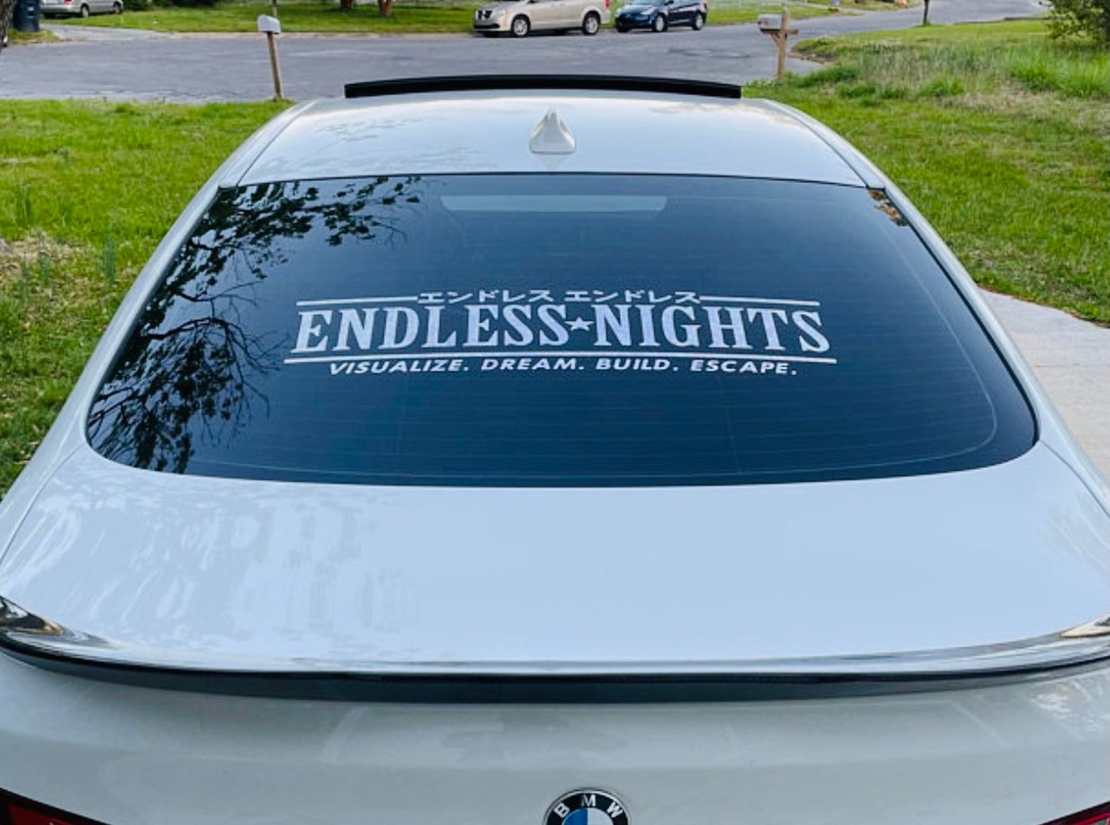Endless Nights JDM Decal Sticker bumper Sticker Windshield - Etsy