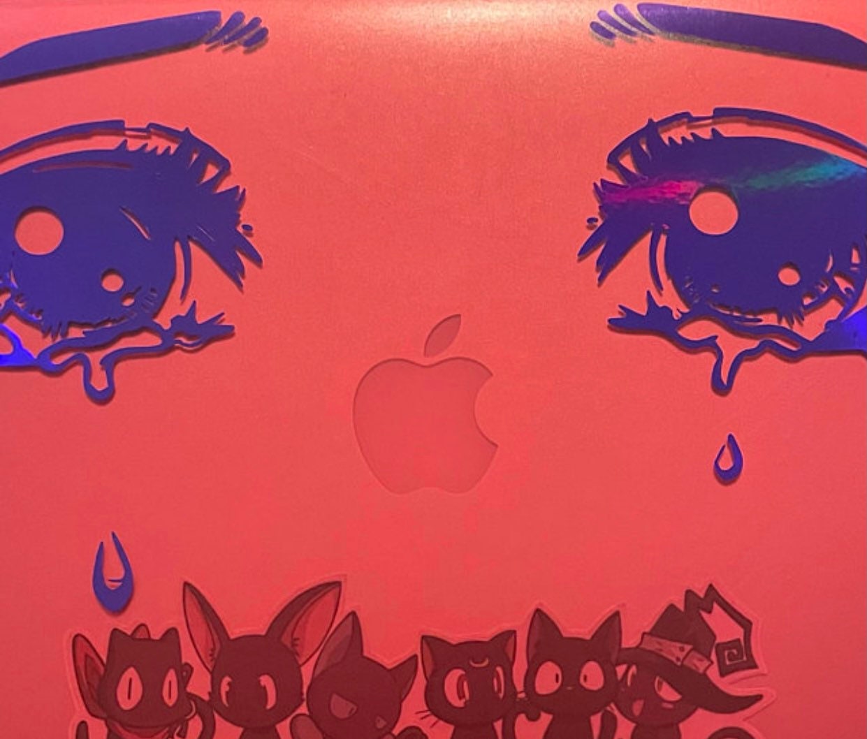 Crying Eyes JDM Decal Sticker. sadboyz Sadgirlz Bumper | Etsy