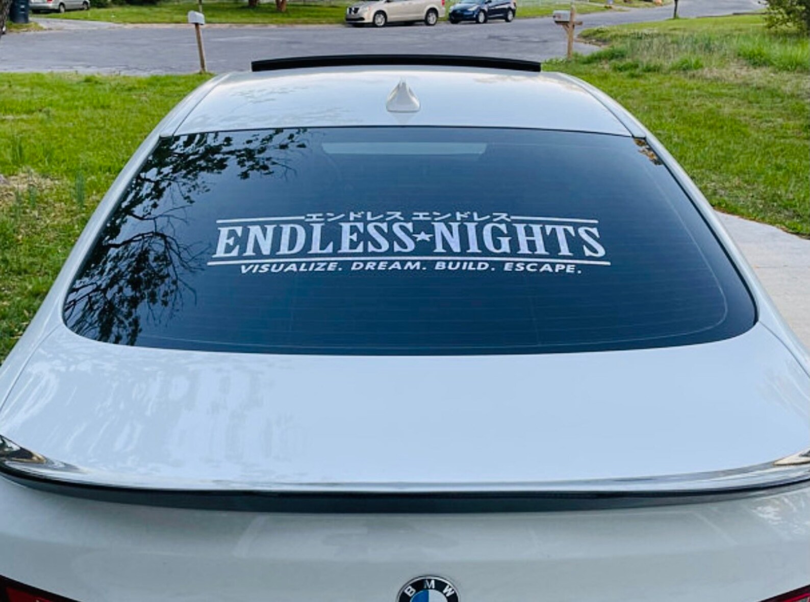 Endless Nights JDM Decal Sticker Bumper sticker windshield | Etsy