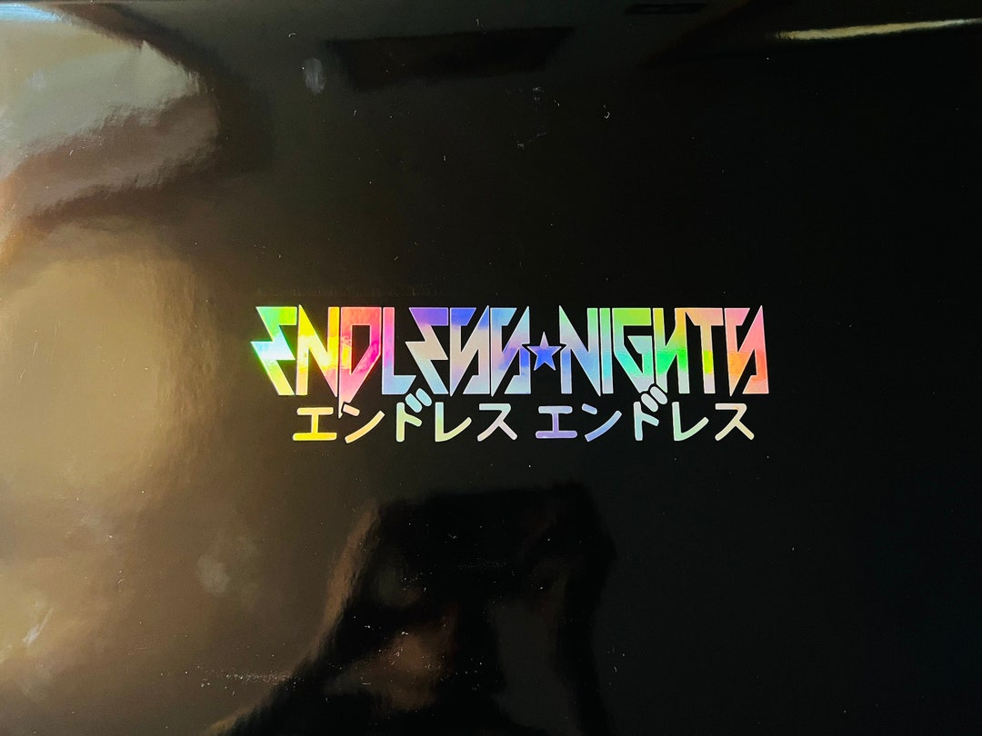 Endless Nights Grafiti Jdm Car Decal- Winshild Decal- Window Sticker - Etsy