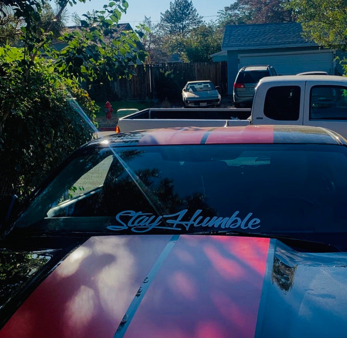 Stay Humble Decal Sticker JDM Bumper Truck Japanese - Etsy