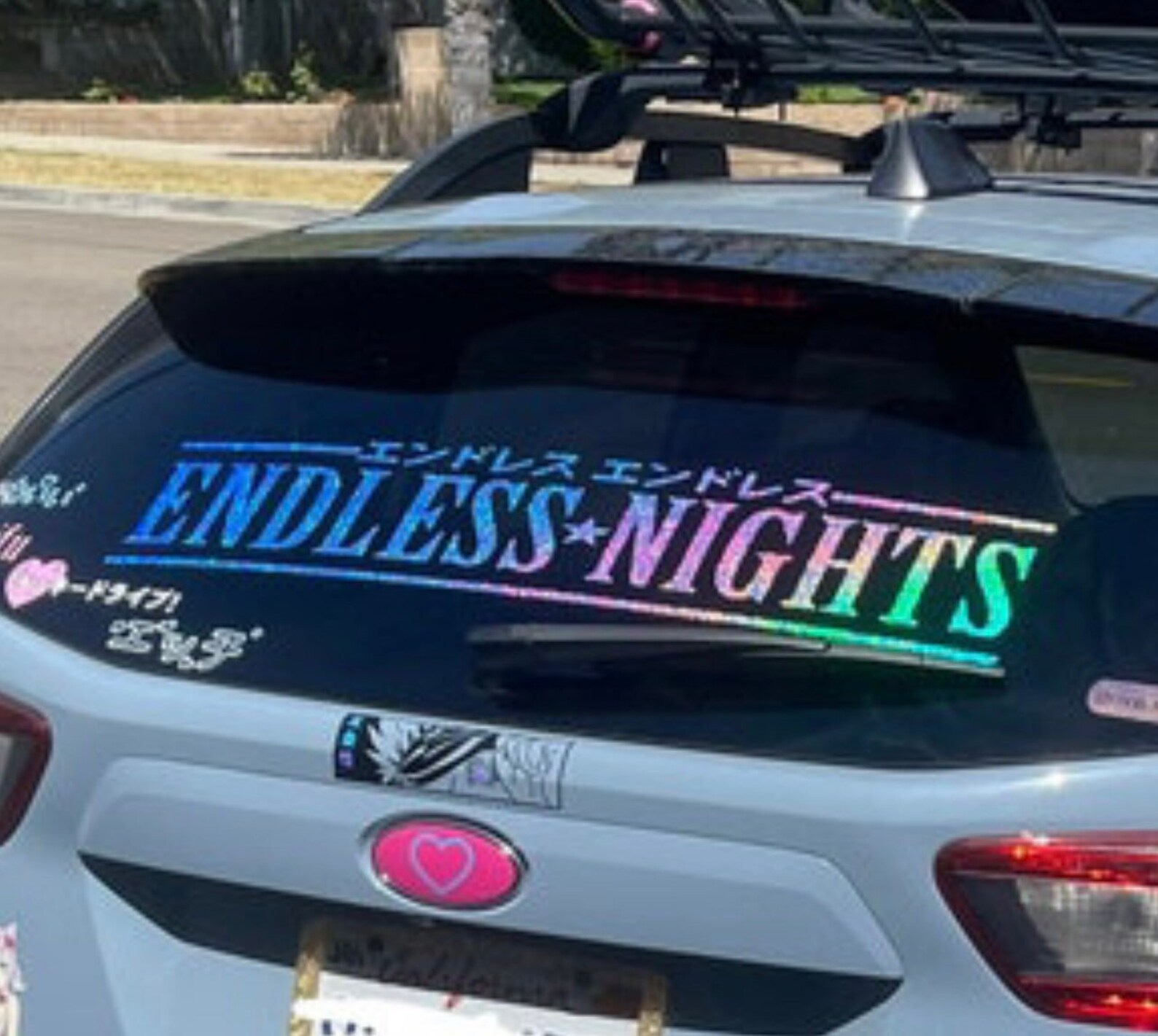 Endless Nights JDM Decal Sticker bumper Sticker Windshield - Etsy