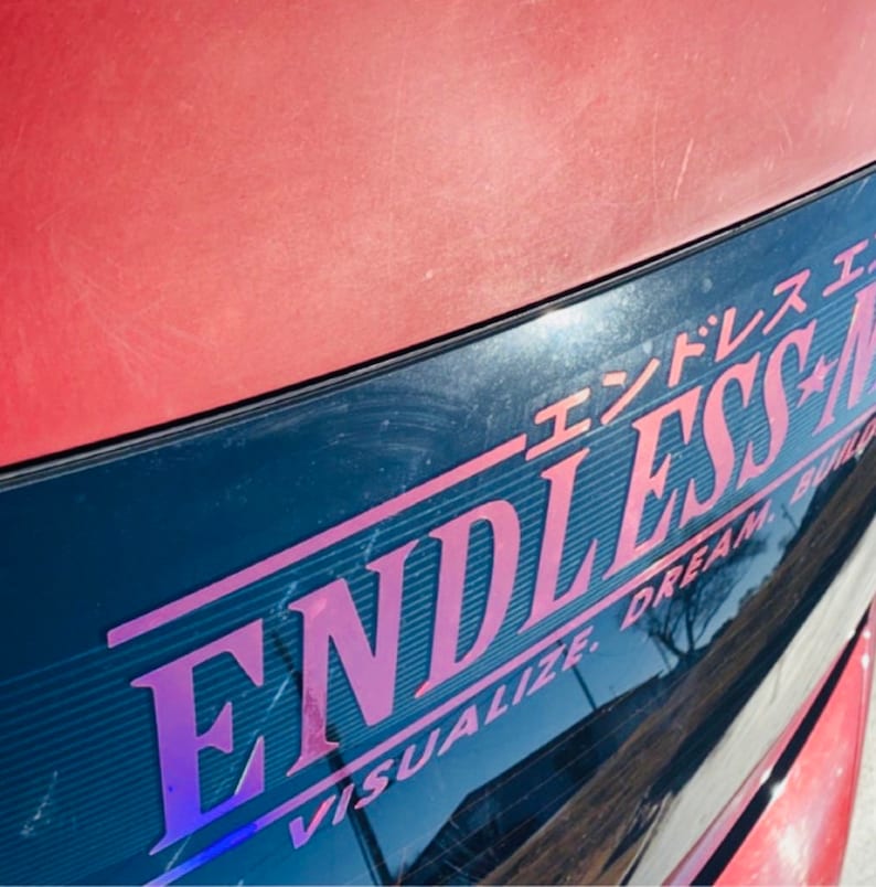 Endless Nights JDM Decal Sticker bumper Sticker Windshield - Etsy