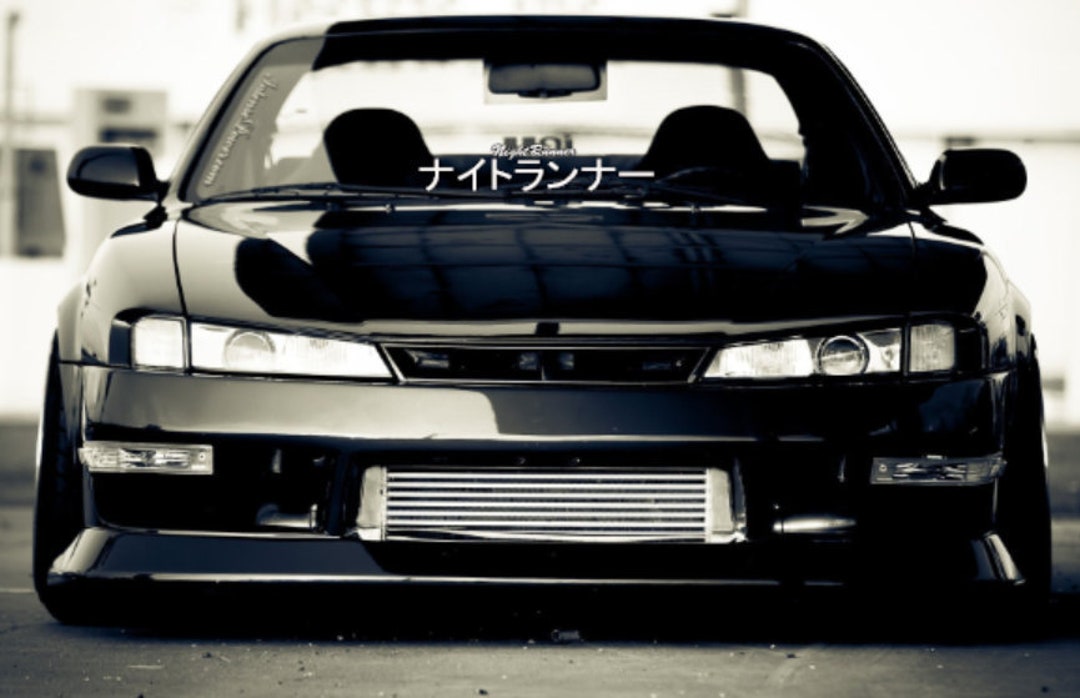 Night Runner JDM Decal Sticker (windshield Banner, Windows, Walls ...