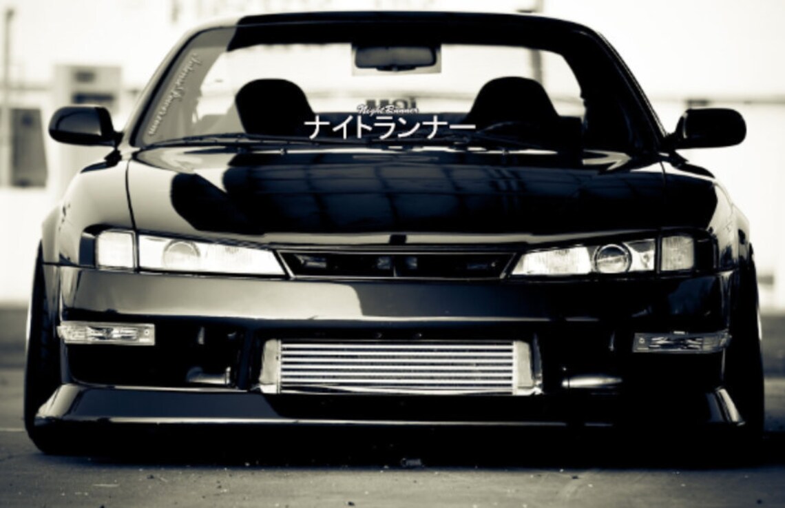 Night Runner JDM Decal Sticker windshield Banner Windows - Etsy