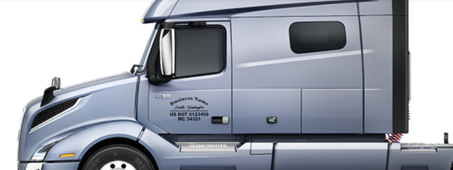 Custom US DOT Trucking Decal Stickers tow Truck Trucking 18 - Etsy