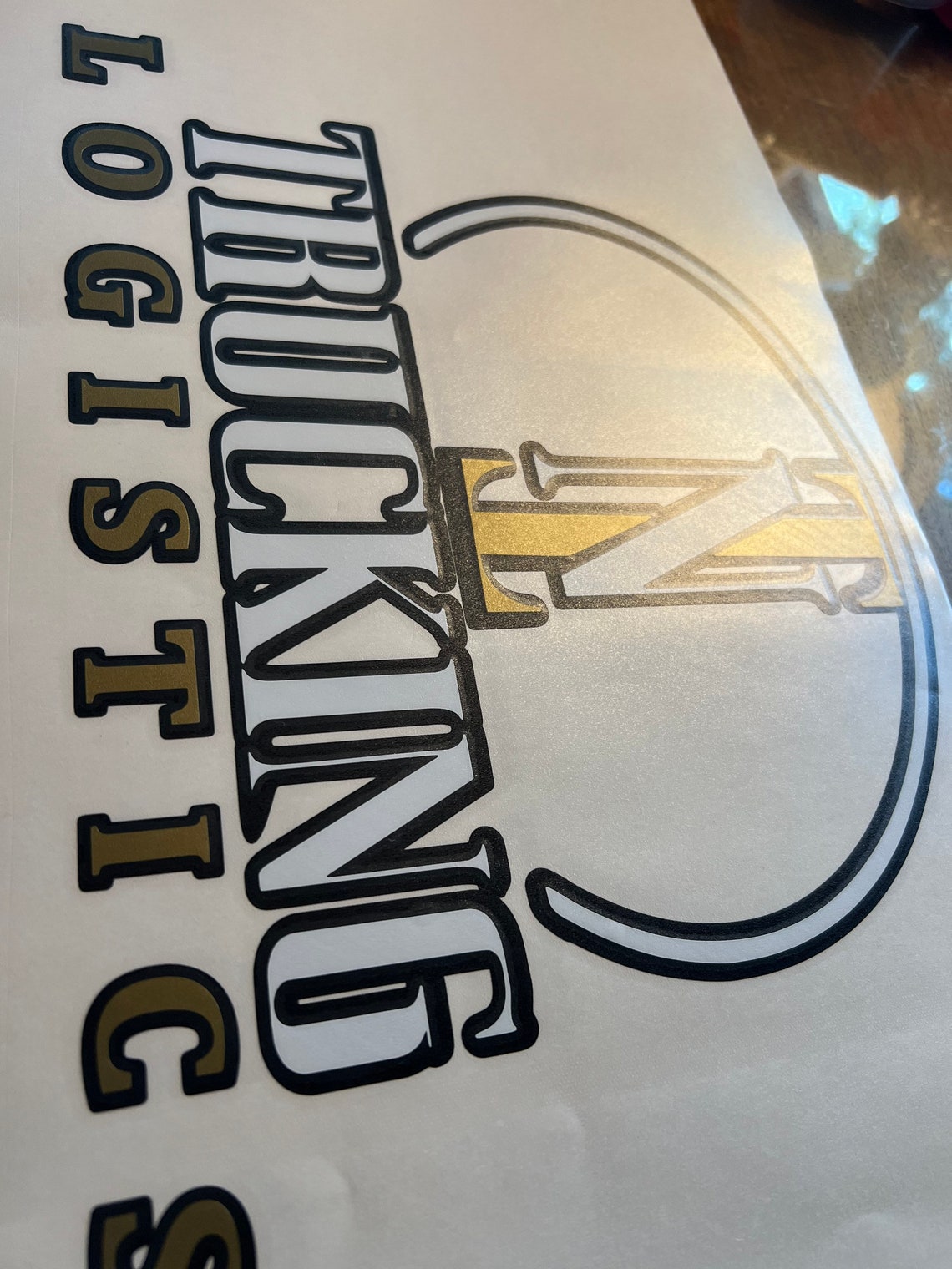 2 Custom Truck Decals Business Vehicles Stickers Trucks - Etsy