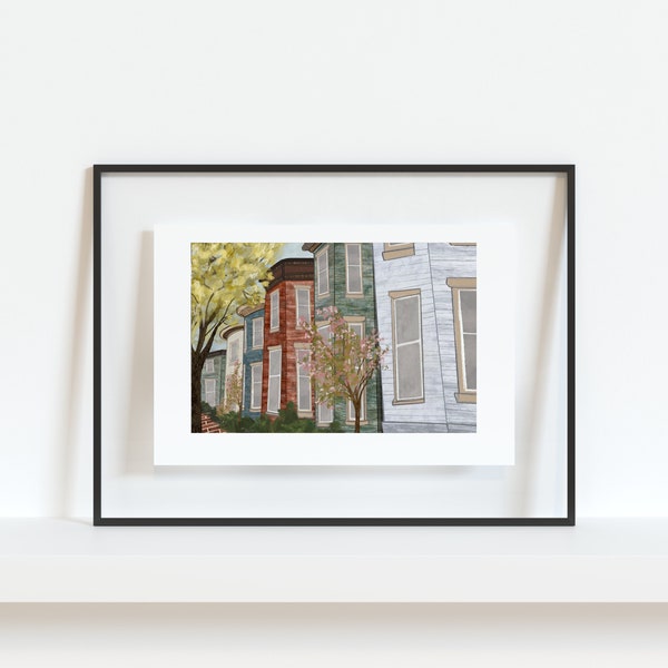 Row Houses - Etsy