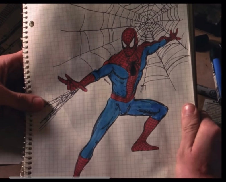 Spider Man Movie Sam Raimi Spiderman Newspaper Poster Print | Etsy