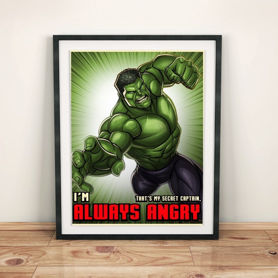 Hulk Poster Avengers