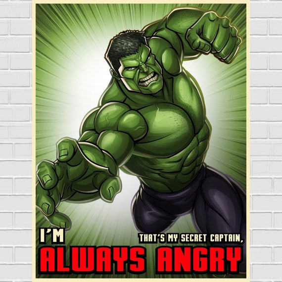 Avengers 2 Hulk Poster