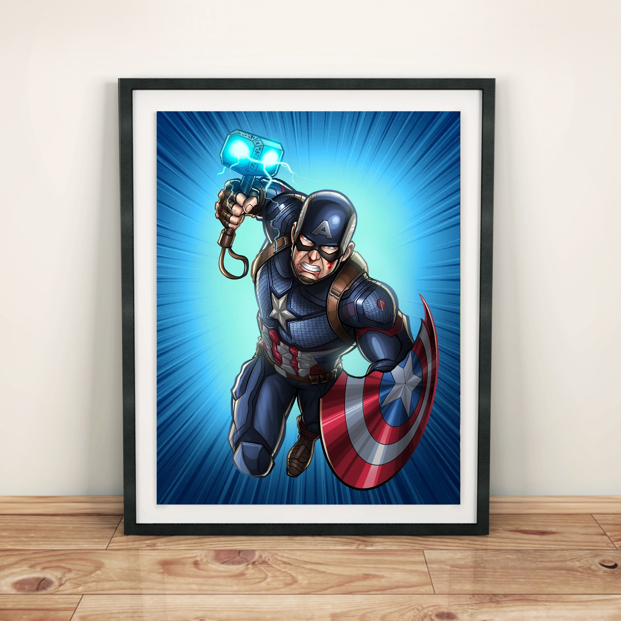 Captain America Poster 2022