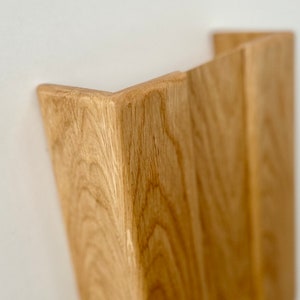 Wall Lamp. Oak Wall Lamp . Wooden Wall Lamp. Oak Lamp. Wall Light Wood ...