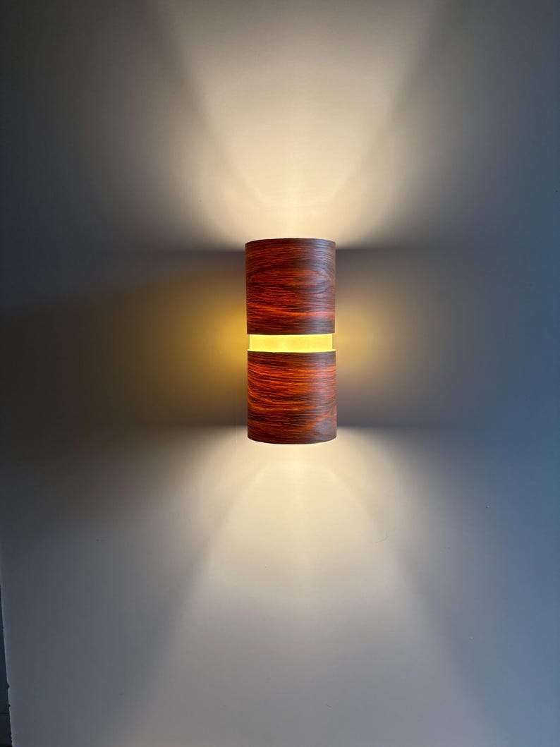 Wooden Wall Sconce, Nordic Plug in Wall Lamp, (tariffs Paid USA) - Etsy