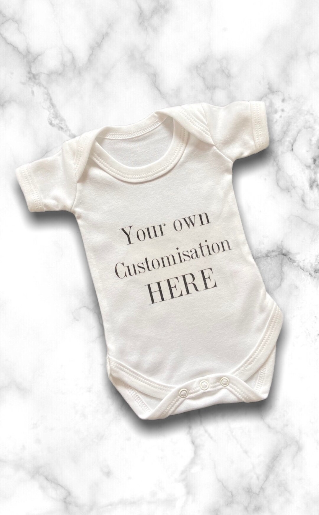 Create Your Own Personalised Baby Grow / Pregnancy - Etsy Australia