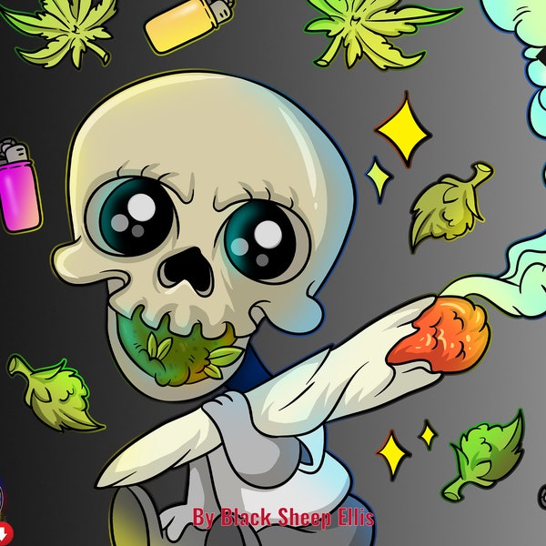 Stoner Cartoon Png - Etsy