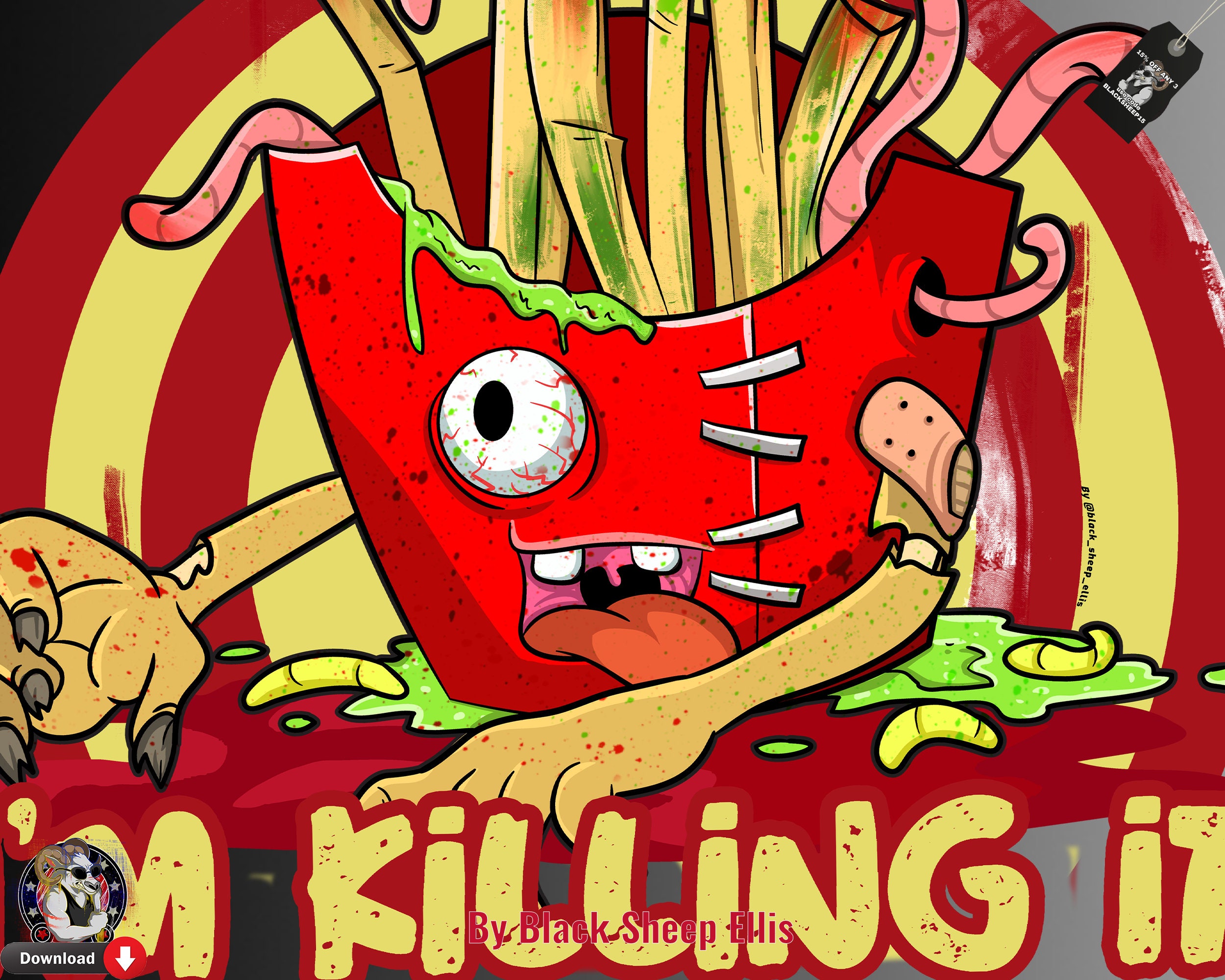 Stop Eating Junk Food Posters