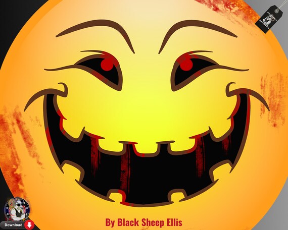 Smiley Horror Face