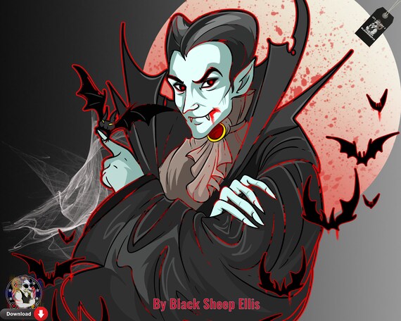 Zombie Vampire Drawing