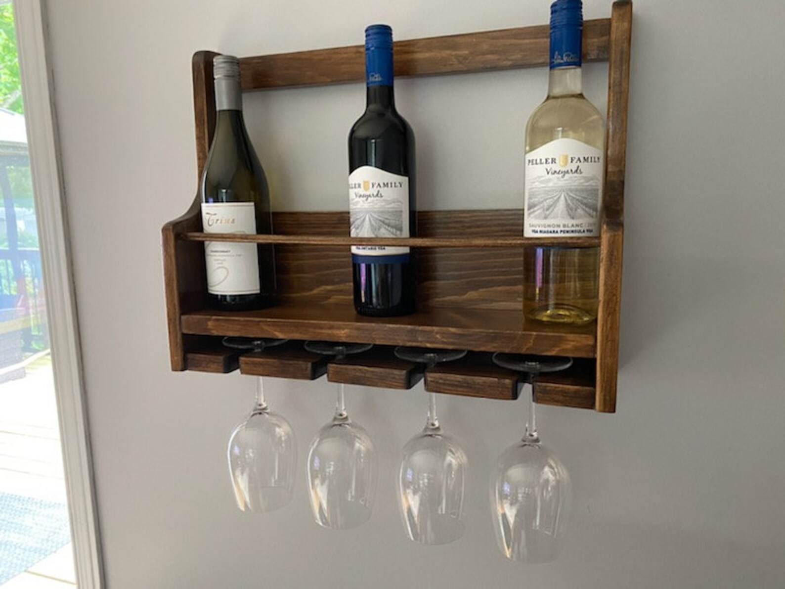 Handmade Hanging Wine Racks | Etsy