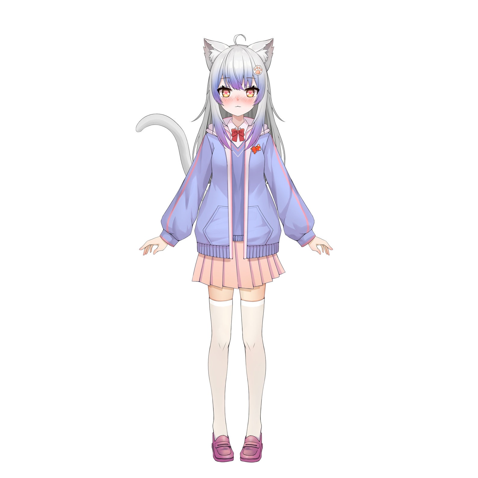 Vtuber model super fine video full body live2d sample custom | Etsy