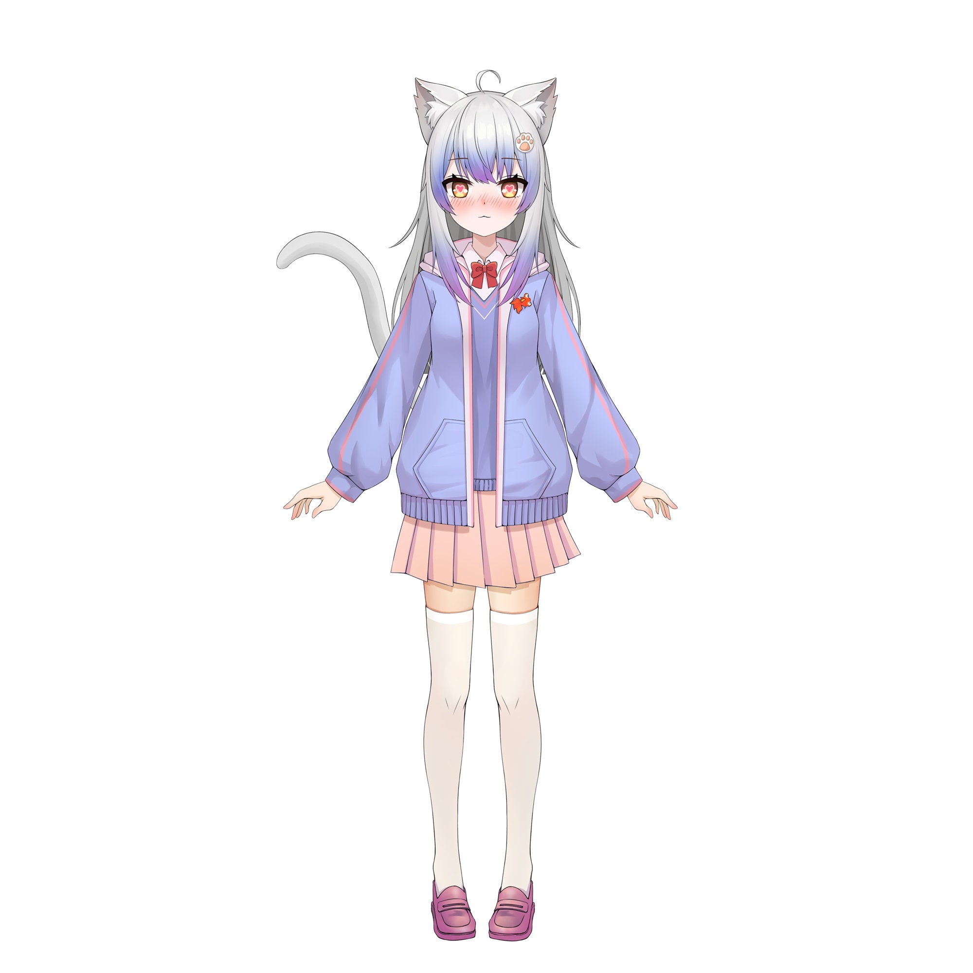 Vtuber Model Super Fine Video Full Body Live2d Sample Custom - Etsy UK
