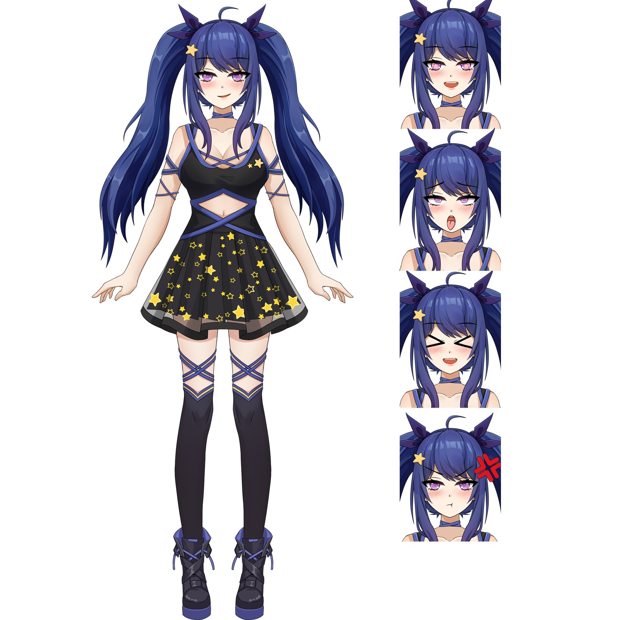 Customized Face Expression Price Only for Vtuber Don't - Etsy Singapore