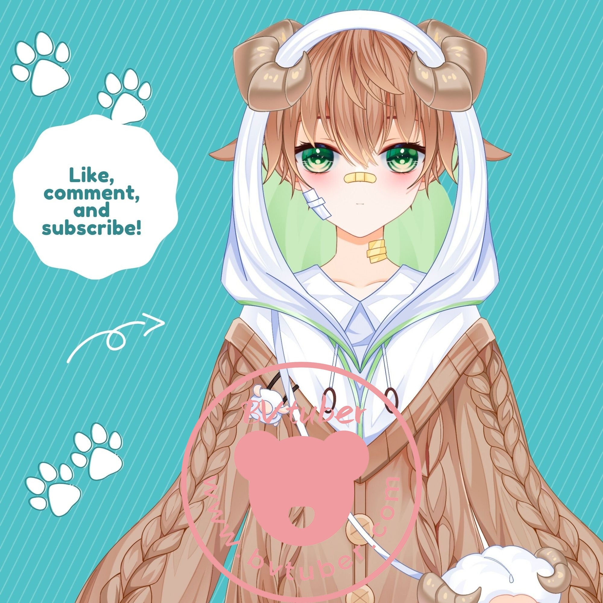 Custom Male Vtuber Commission Super Fine Rigg Quality Full Body ...