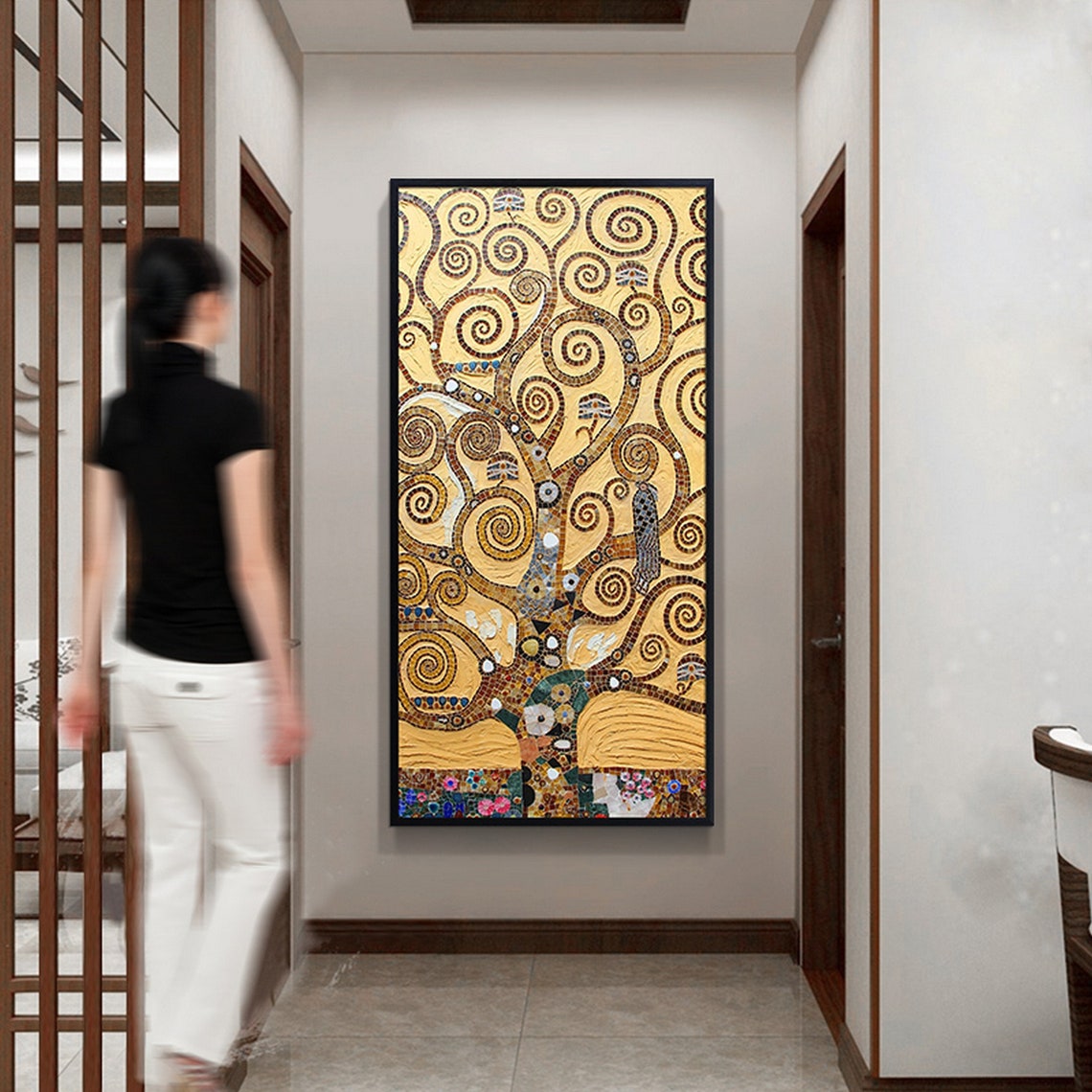 Mosaic Tree Art Mosaic Wall Art Mosaic Paiting Art Deco | Etsy