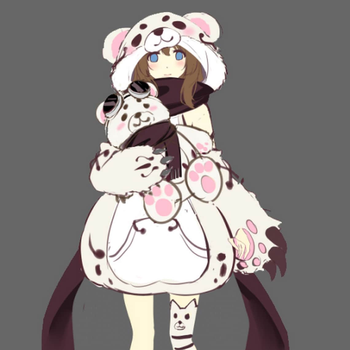 Vtuber model super fine video full body live2d sample custom | Etsy