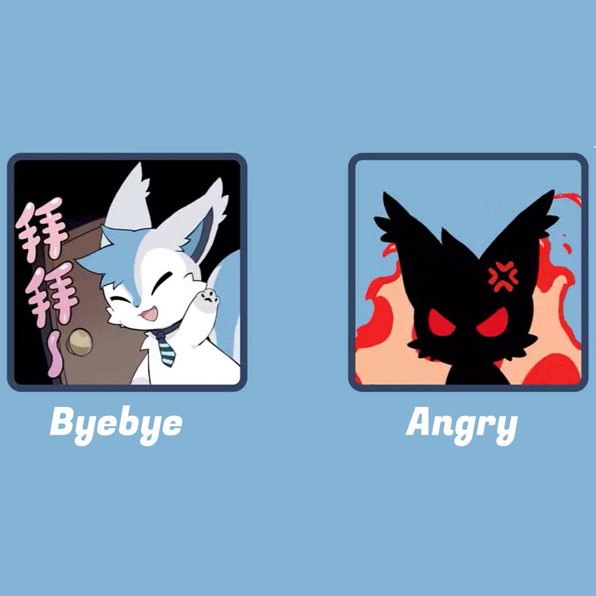 Customized Emoji for Vtuber Commission Chibi Version Twitch - Etsy