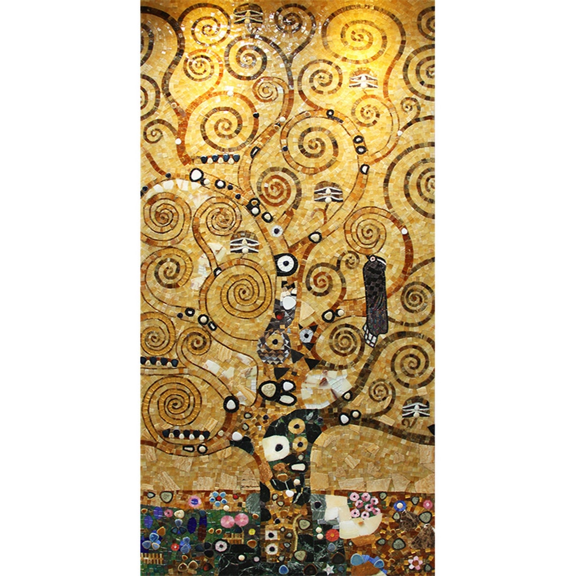 Mosaic Tree Art Mosaic Wall Art Mosaic Paiting Art Deco | Etsy