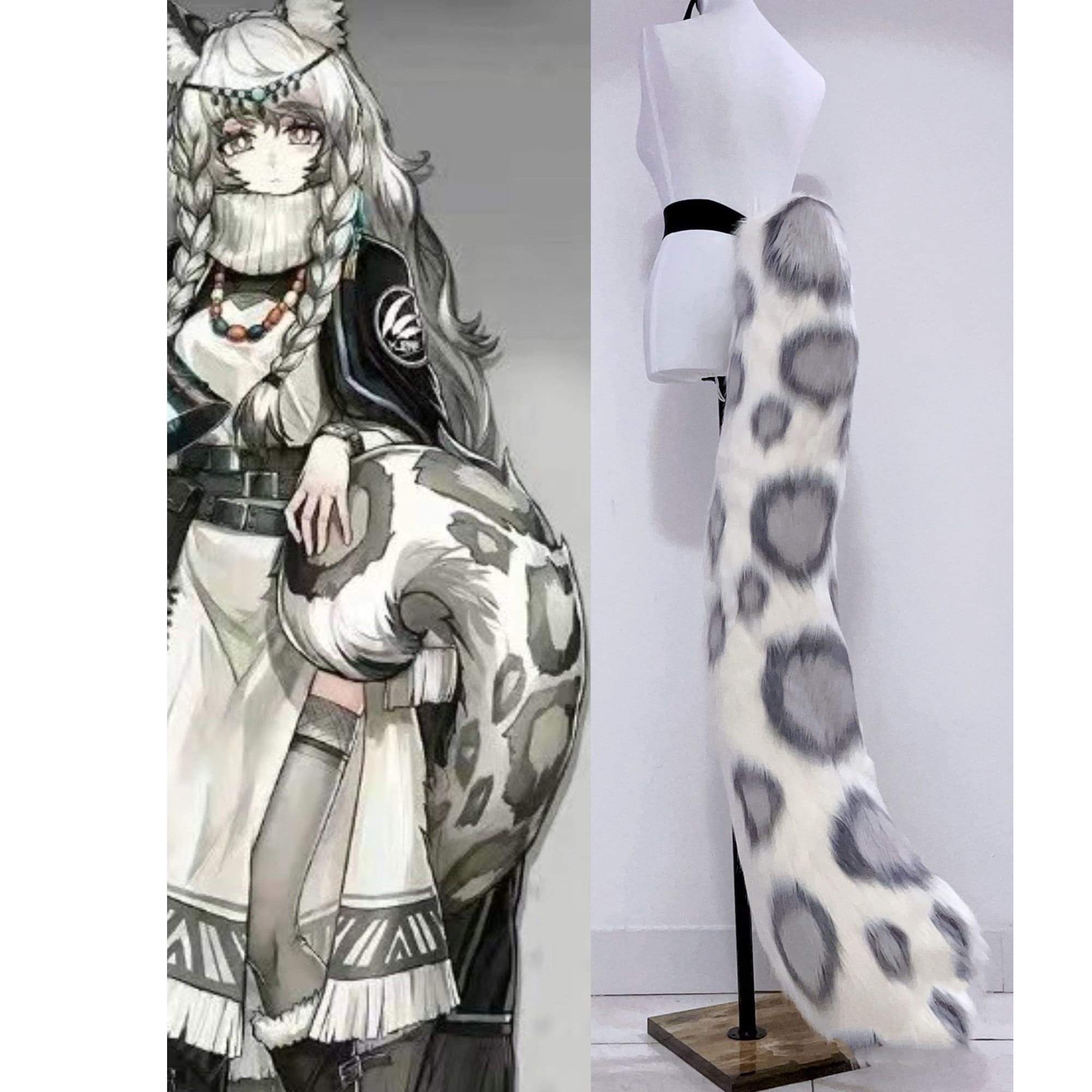 Fursuit Custom Long Tail Type Tail Costume Kemono Fursuit Commission ...