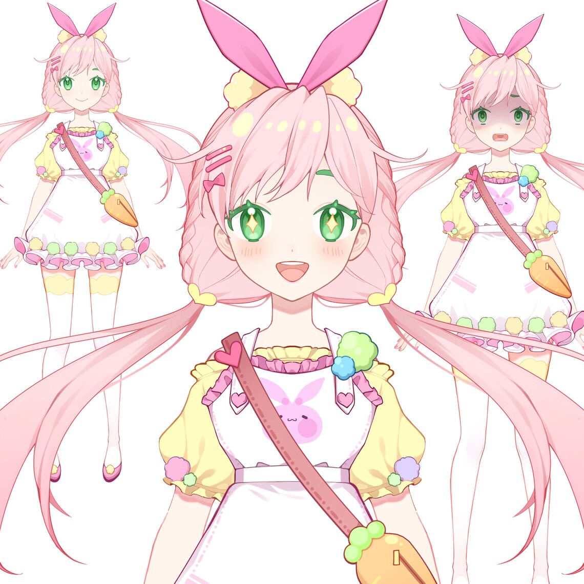 Customized Face Expression Price Only for Vtuber Don't - Etsy