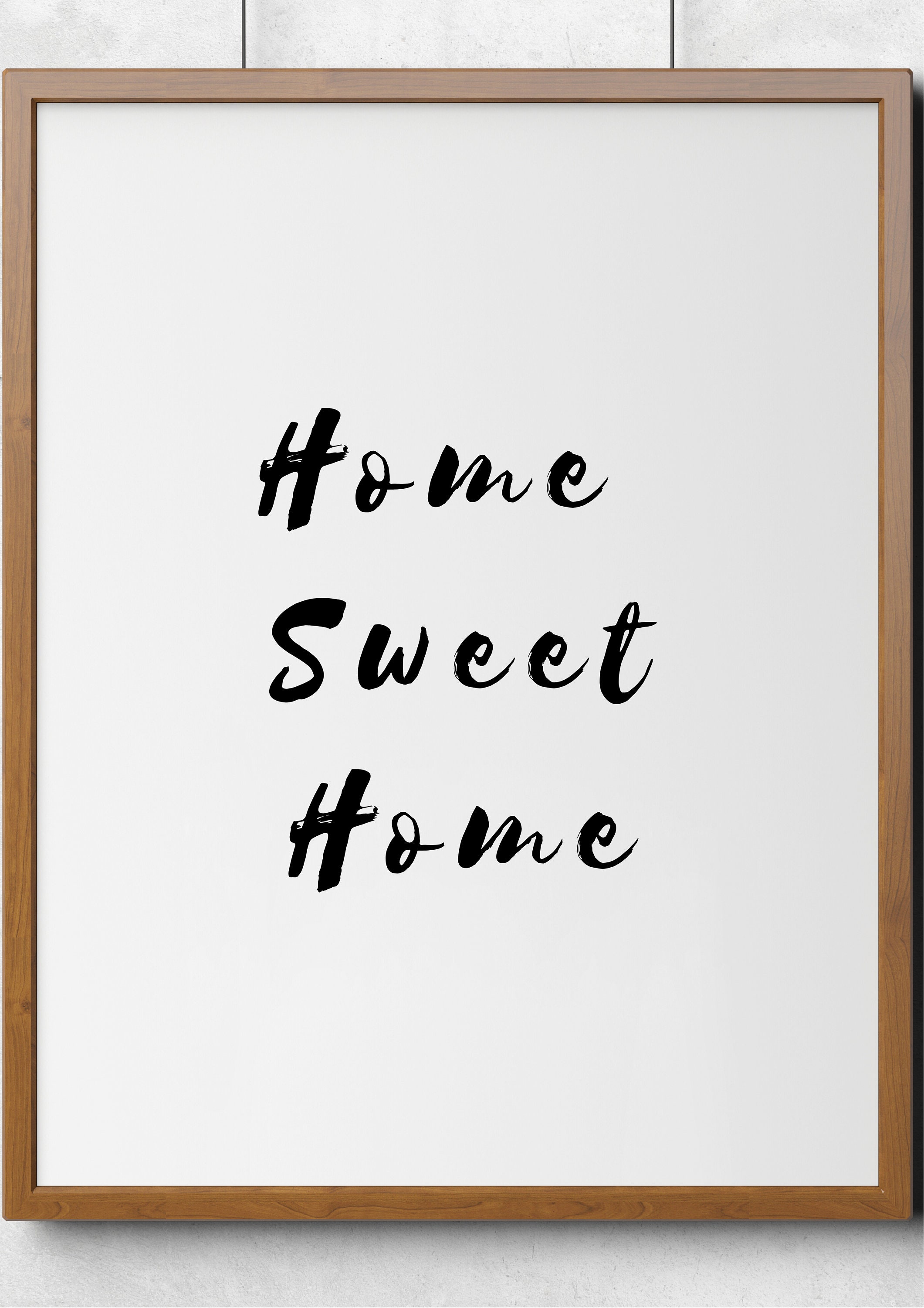 Home Sweet Home, Digital Download, Wall Art, Home Decor, Room Decor ...