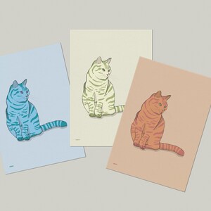 Terra Cat Wall Art Print - Etsy