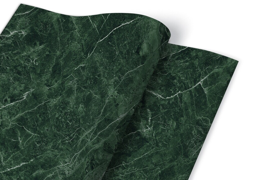 Green Marble Furniture Veneer, Self Adhesive, Waterproof Sticker ...