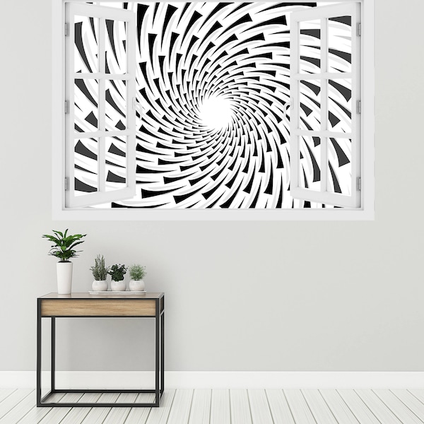 Illusion Wall Decal Window - Etsy