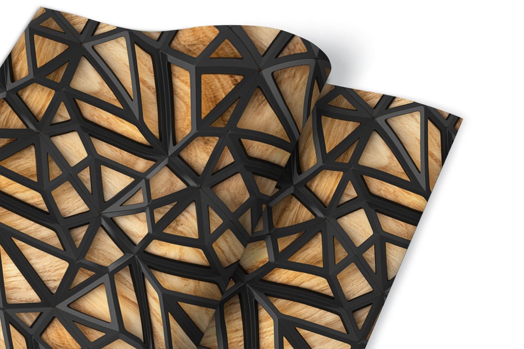 Truss on Wood Furniture Veneer, Self Adhesive, Waterproof Sticker ...