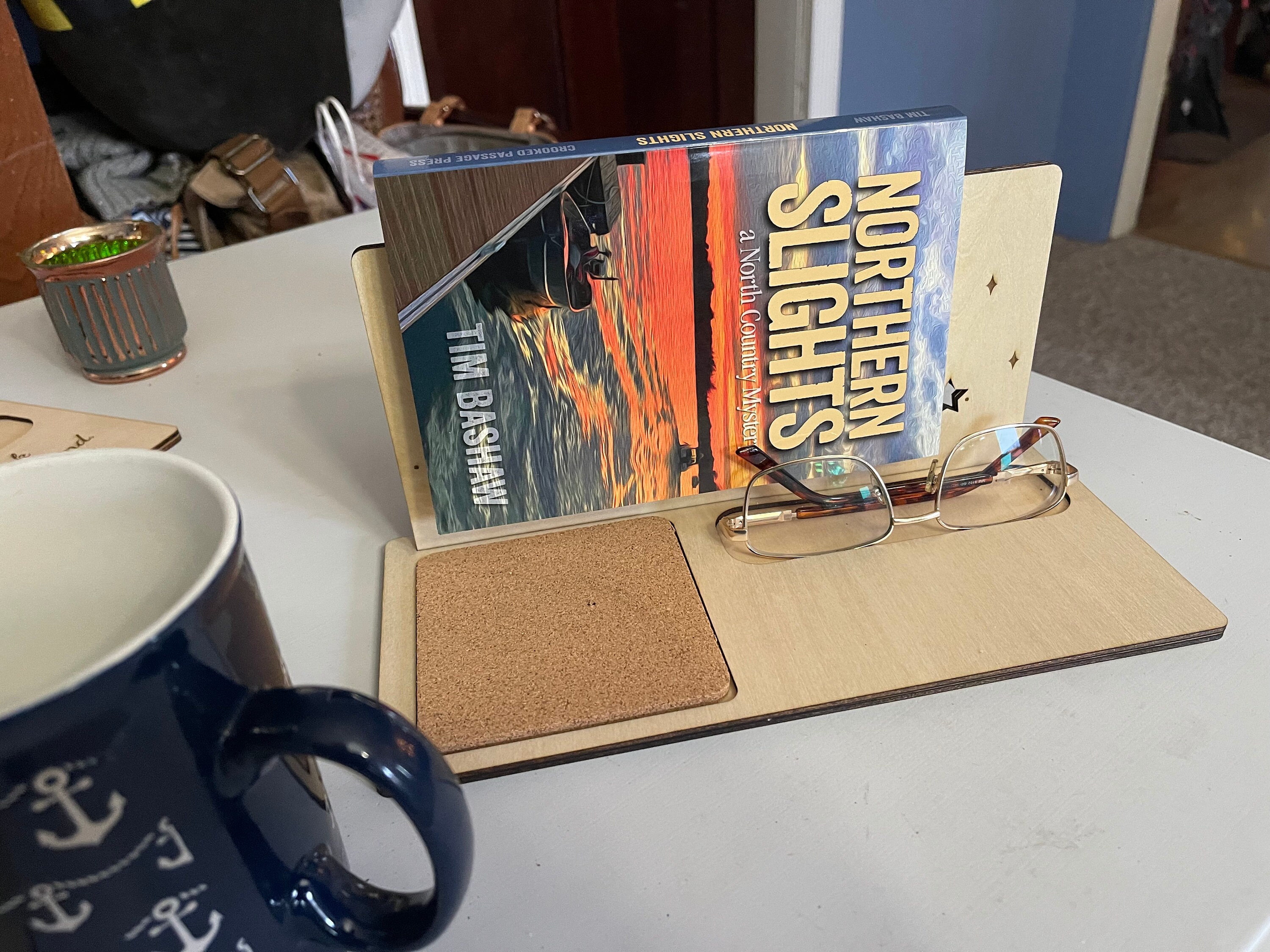 Book Holder Digital Plans svg. Simple and Easily Customizable Blank ...