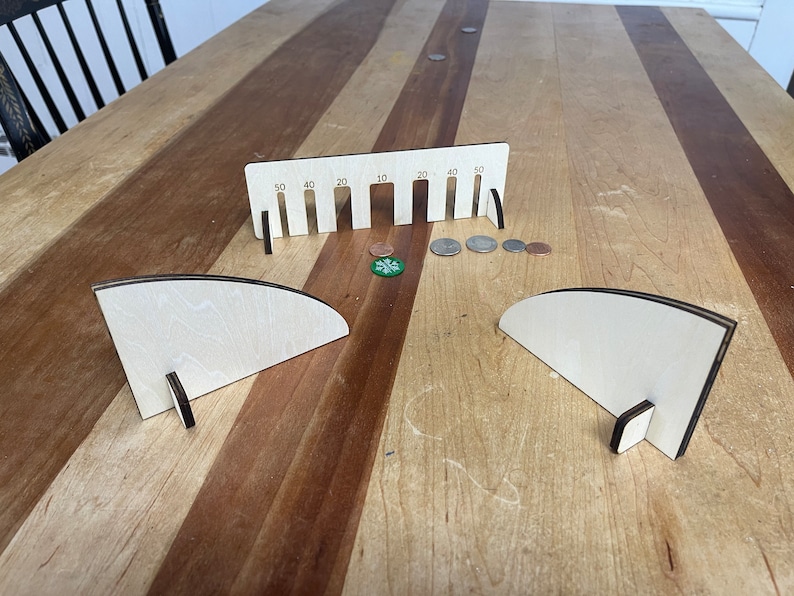 Tabletop Coin Rolling Game - Svg Files - Etsy
