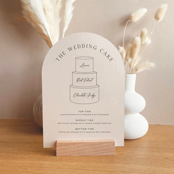 Wedding Cake Sign - Etsy