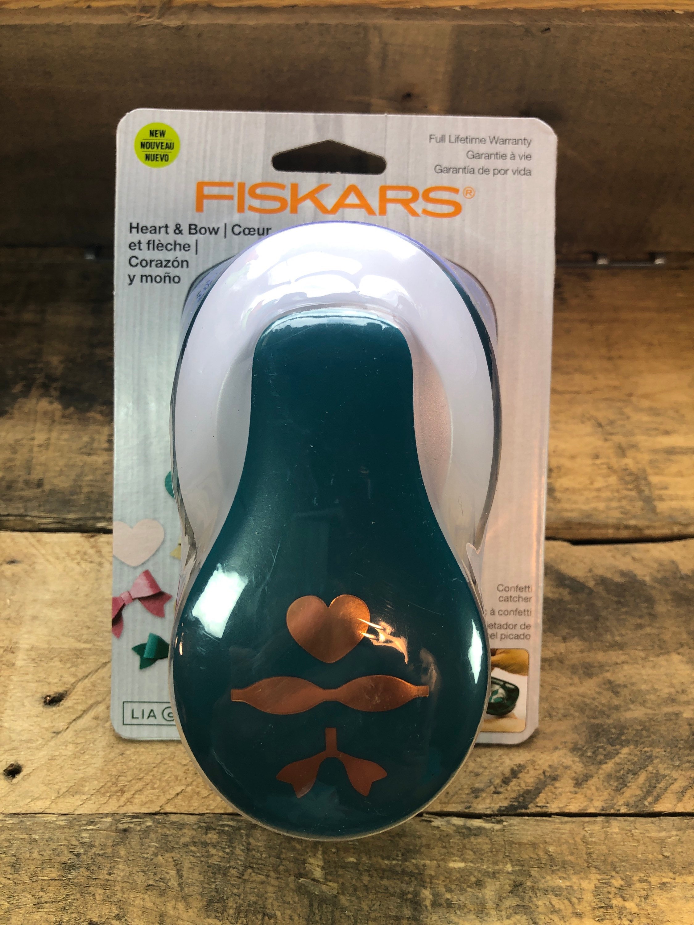 NEW Fiskar heart and Bow Punch Makes 3D Bow | Etsy