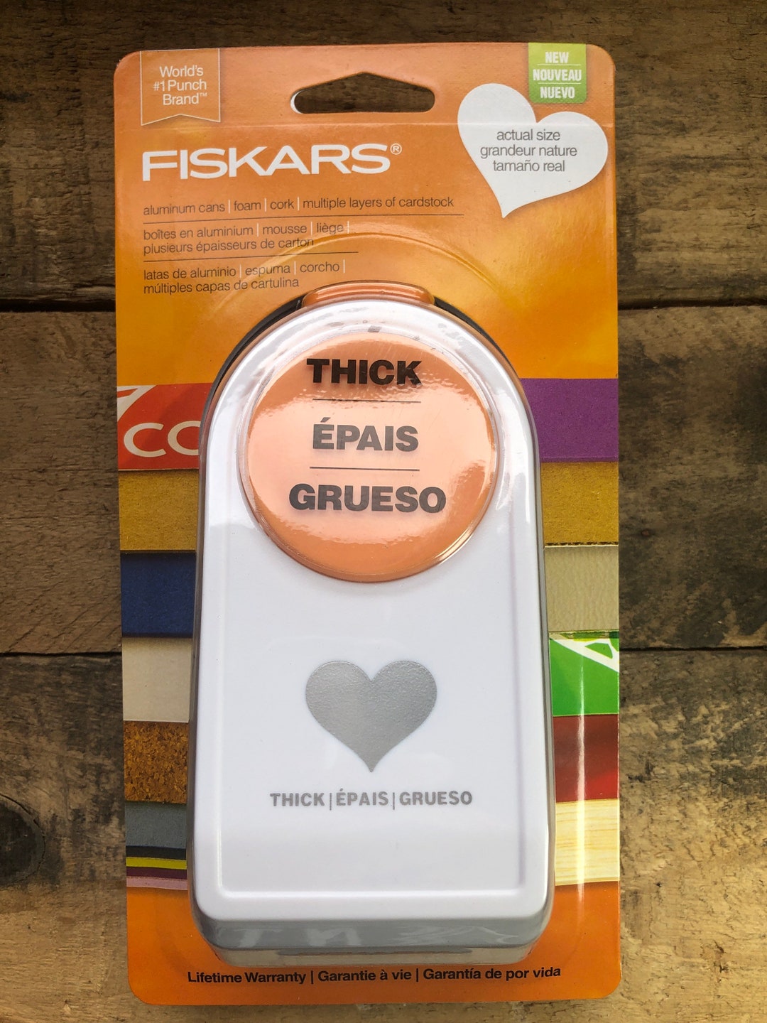 Fiskars Thick Material Heart Craft Punch - Etsy
