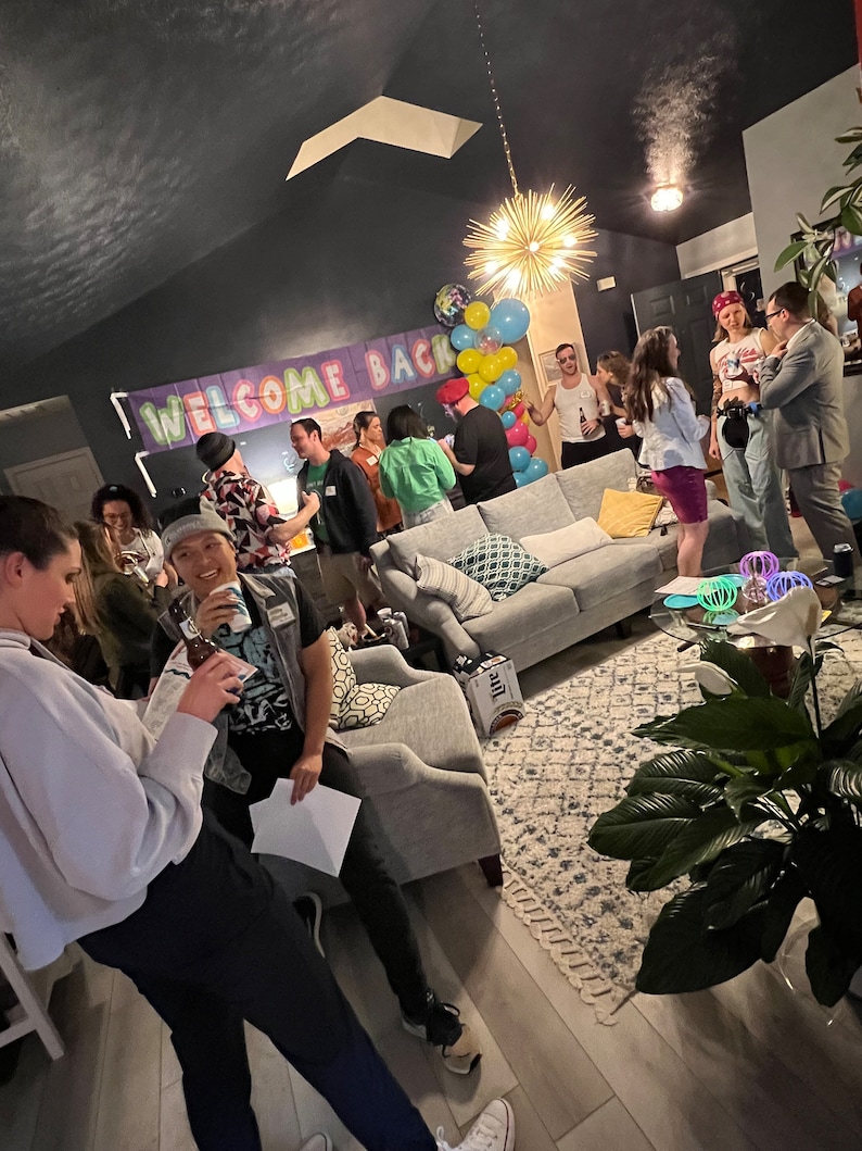 90s Murder Mystery Party Kit high School Reunion 10-15 - Etsy